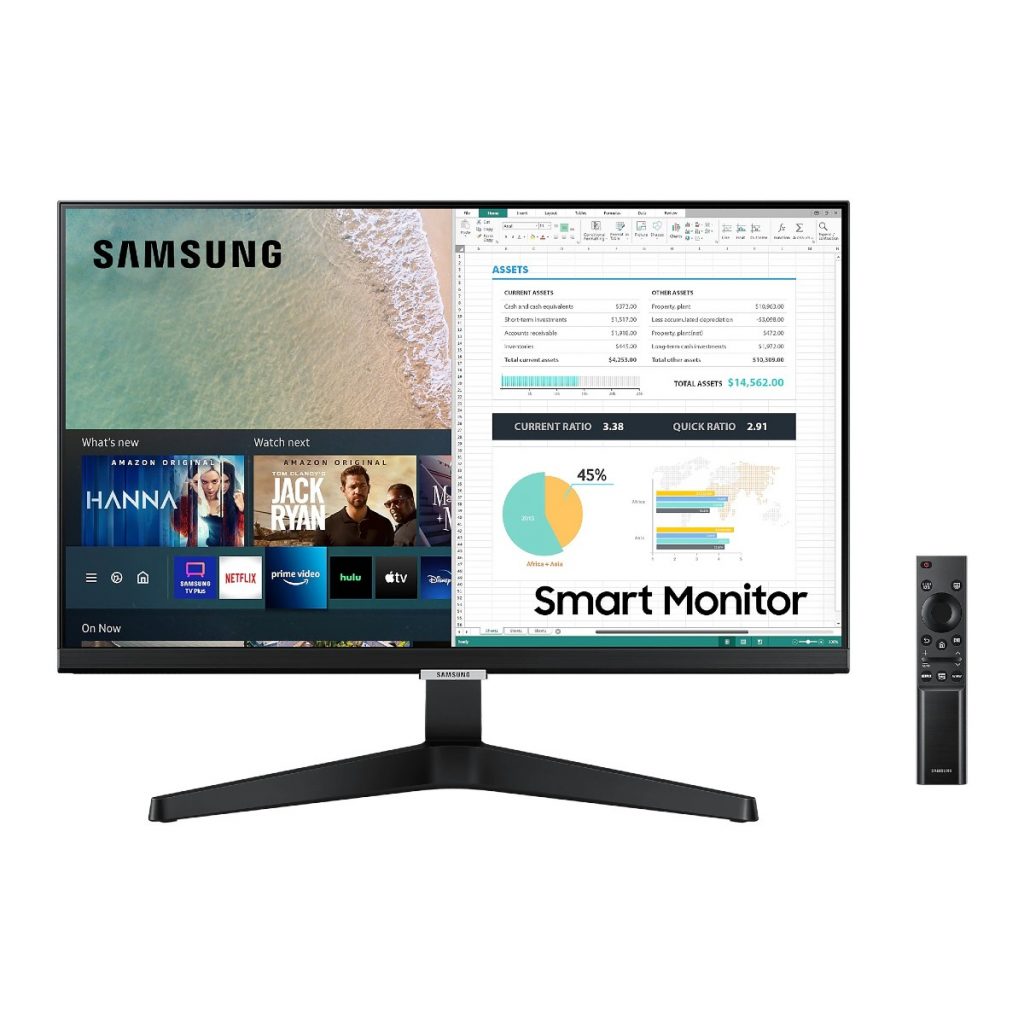 Monitor Samsung Smart TV 24» con Apps de Smart TV y PC, Panel IPS – CNAVA