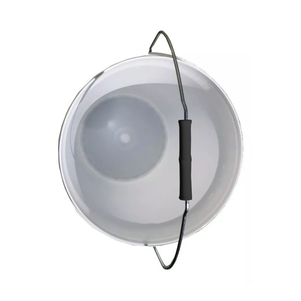 Balde Blanco Liso de 20 Litros con Mango, P.P., Sin Tapa y Sin Olor – CNAVA