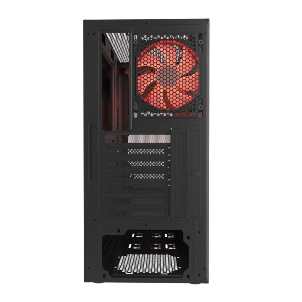 Gabinete Xtech Phobos, ATX MID Tower, Panel Lateral Vidrio Templado – CNAVA
