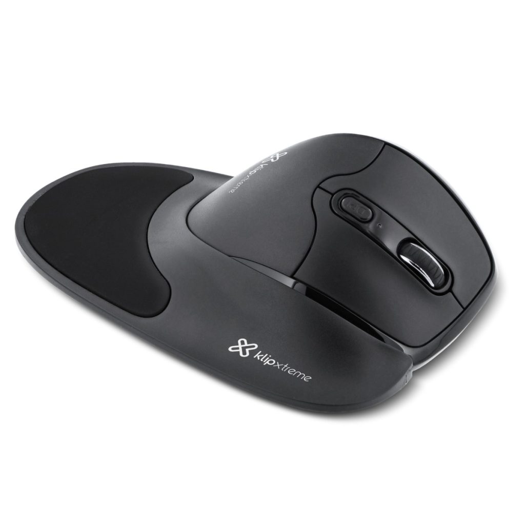Mouse Wireless Klip Xtreme Flexor, Ultra-Ergonómico, 6 Botones, 2.4GHz ...