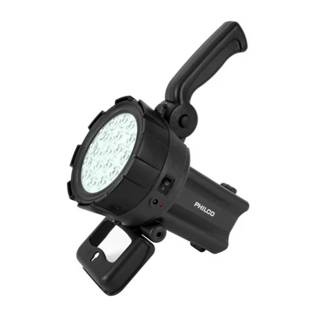 Foco De Mano PHILCO De 19 LED, Recargable, Black – CNAVA