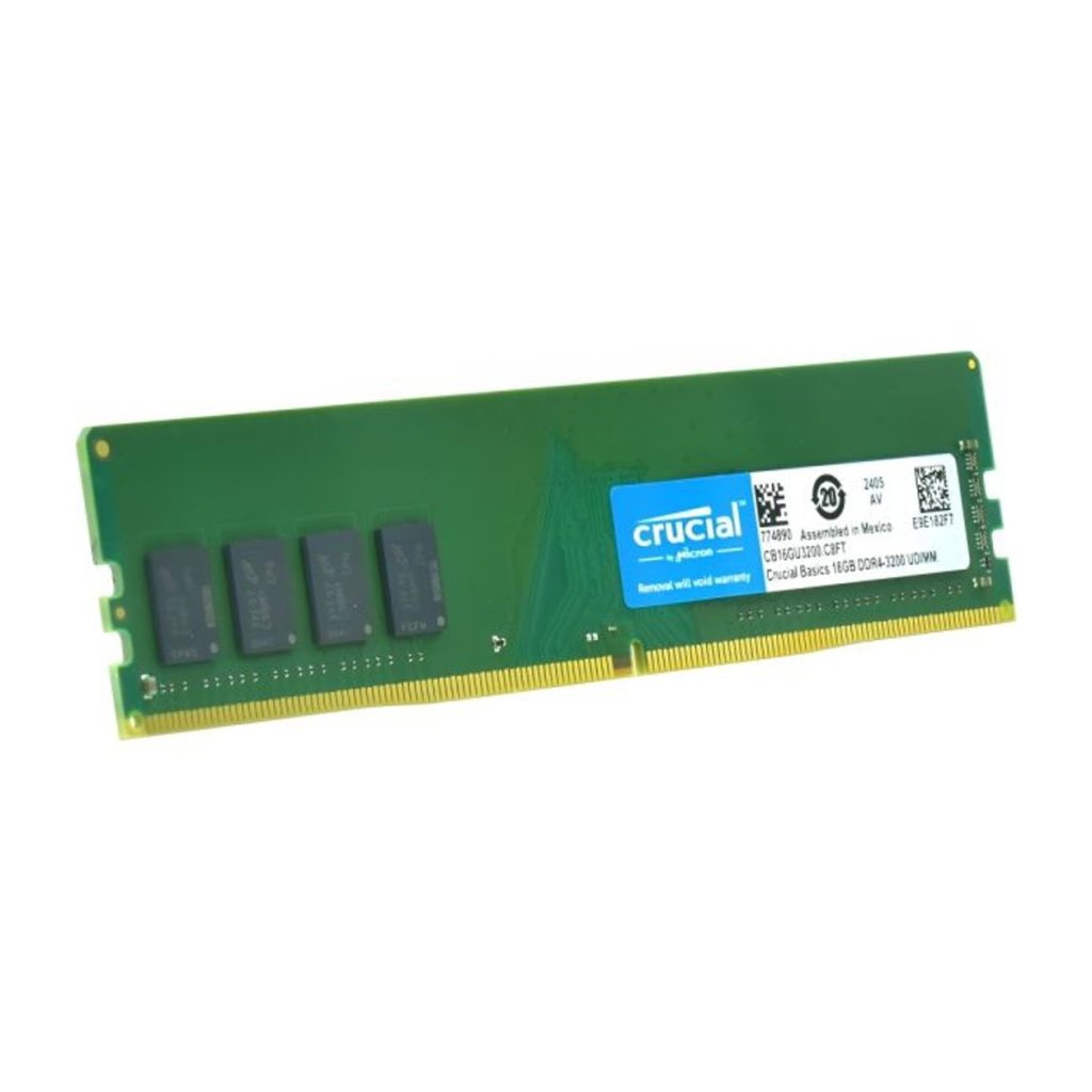 Memoria RAM 16GB Crucial Basic DDR4 3200MHz UDIMM, CL19, 1.2V – CNAVA