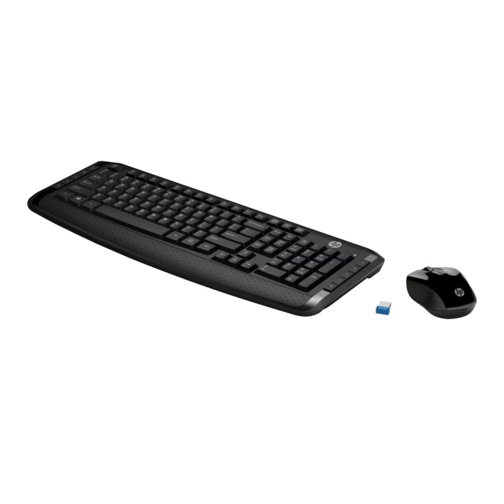 Kit Teclado y Mouse HP 300 Inalámbrico USB-A Español 3ML04AA – CNAVA